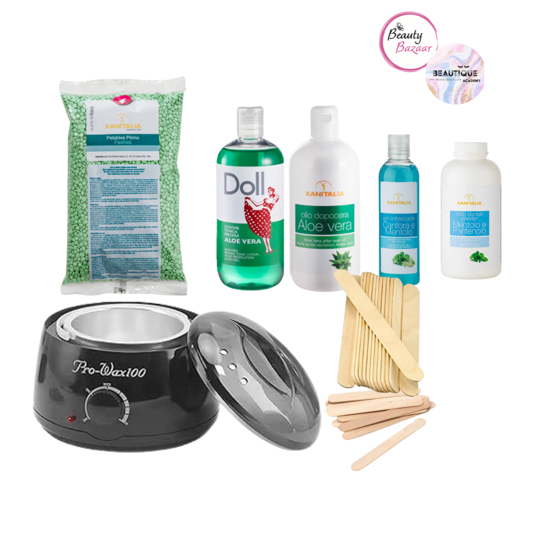 Facial Waxing (Includes Brow Waxing) Complete Kit – beautiqueacademy